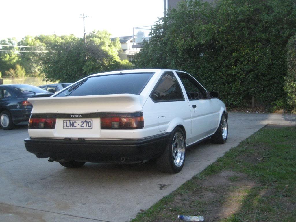 White ae86 4agze Melb